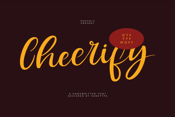 Cheerify Script Font - Free Font
