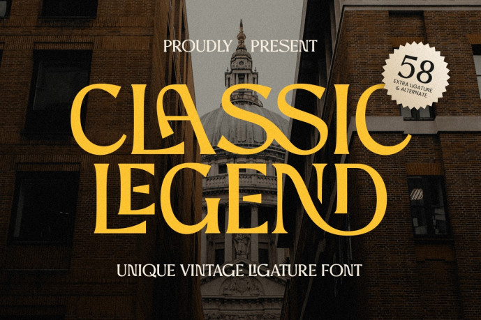 Classic Legend Font - Free Font