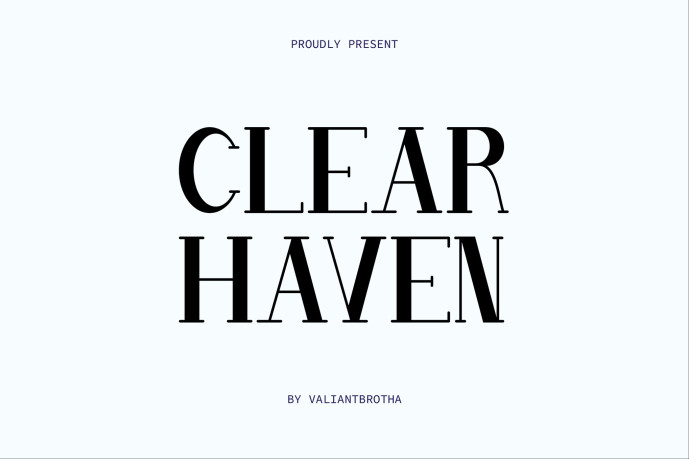 Clear Haven Font - Free Font