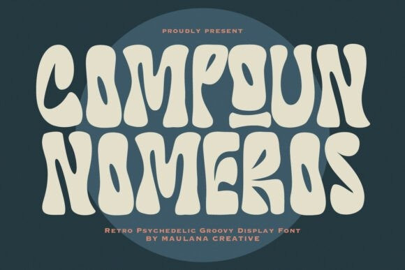 Compoun Nomeros Font - Free Font