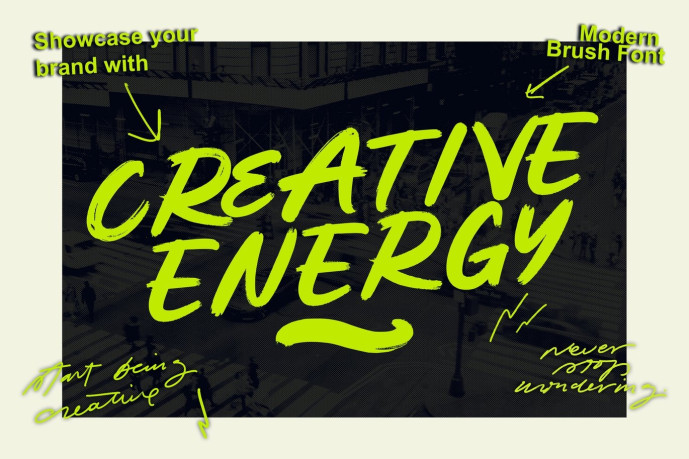 Creative Energy Font - Free Font