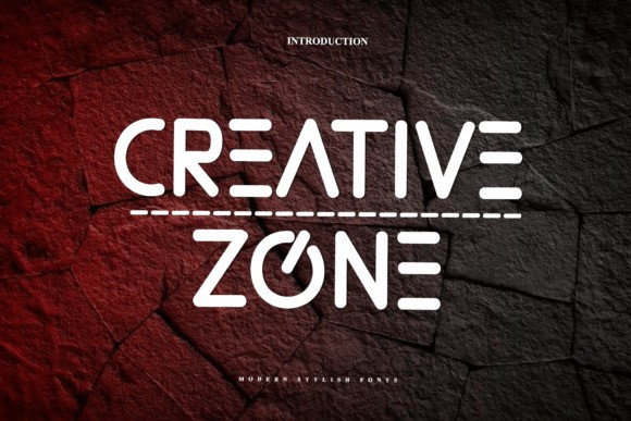 Creative Zone Font - Free Font