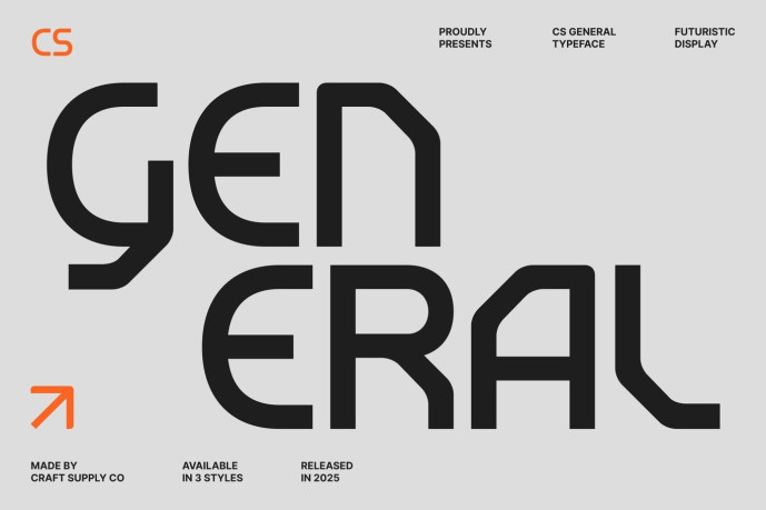 CS General Font - Free Font