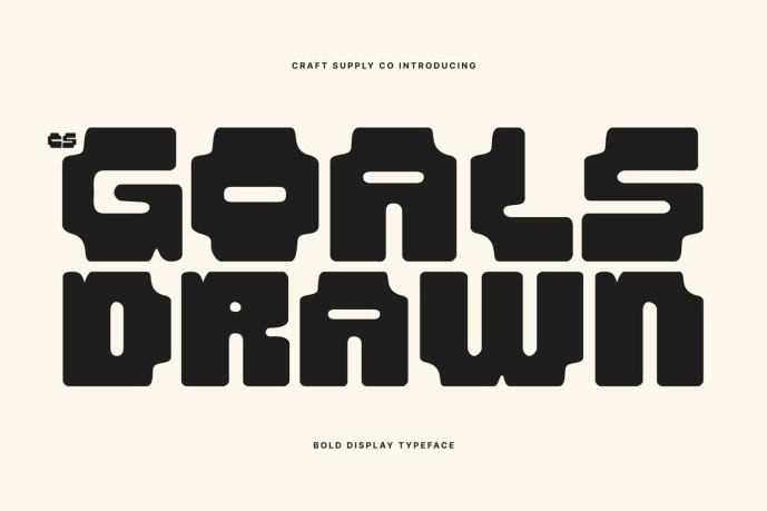 CS Goals Drawn Font - Free Font