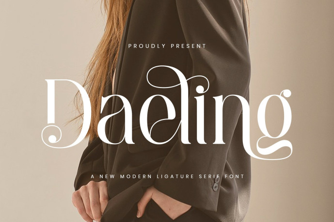 Daeling - Modern Serif Font - Free Font