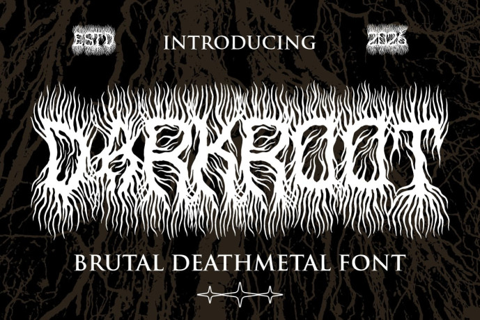 Dark Root Font - Free Font