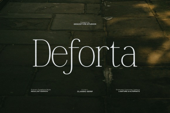 Deforta Font - Free Font
