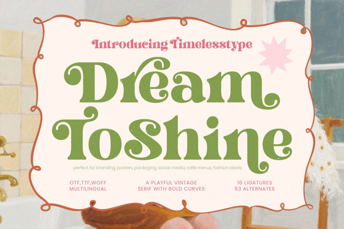 Dream Shine Font - Free Font