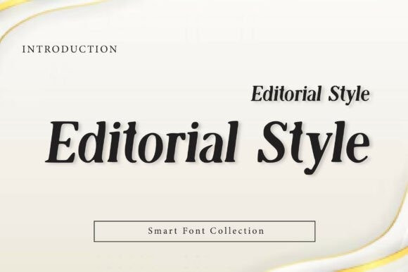 Editorial Style Font - Free Font