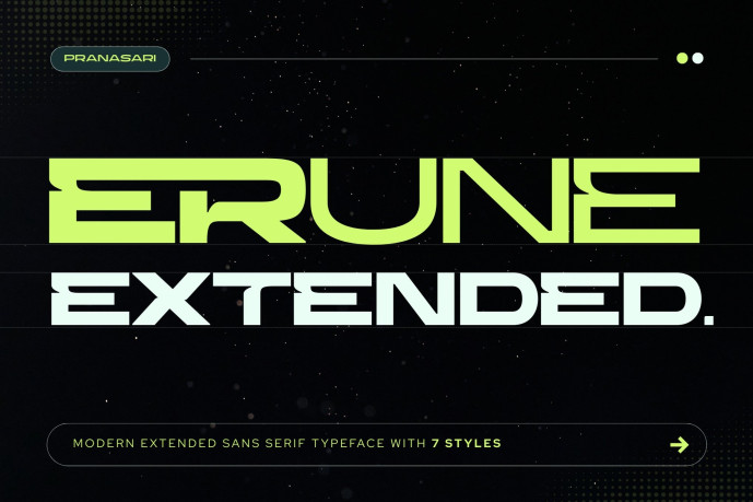 Erune Extended Font - Free Font