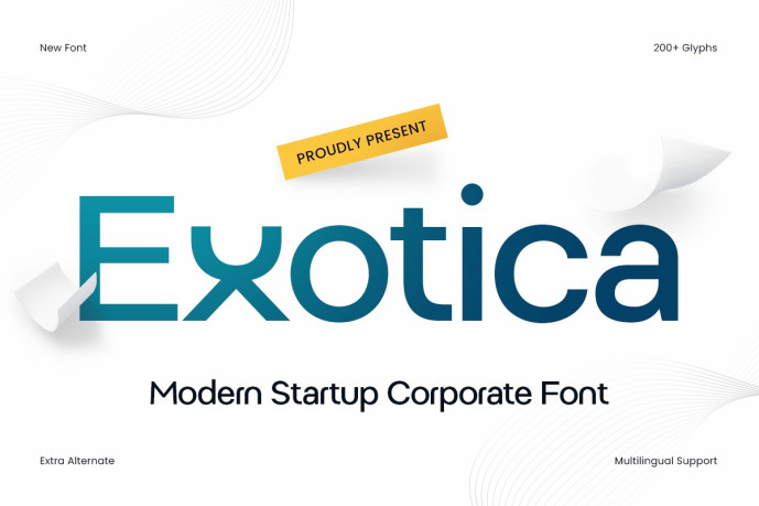 Exotica Font - Free Font