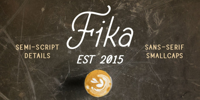 Fika - A Script Font - Free Font