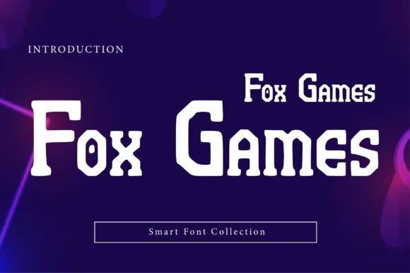 Fox Games Font - Free Font