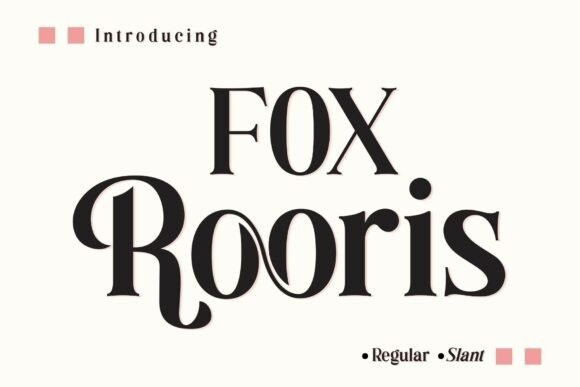 Fox Rooris Font - Free Font