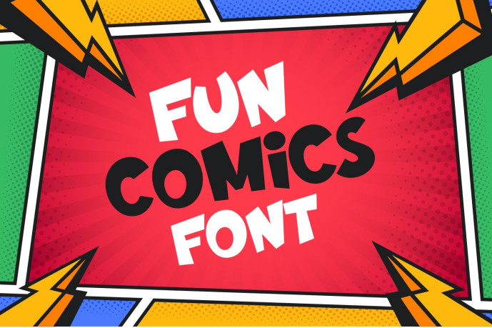 Fun Comics Font - Free Font