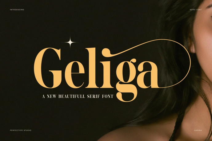 Geliga Serif Font - Free Font