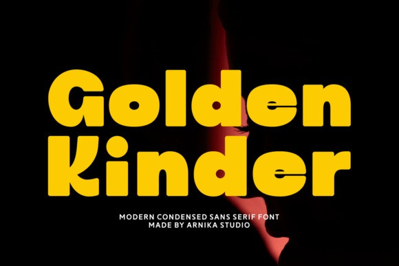 Golden Kinder Font - Free Font