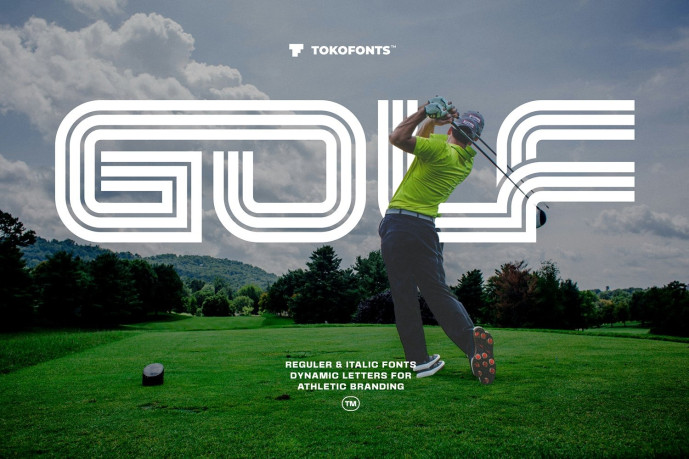 Golf - Sport Font - Free Font