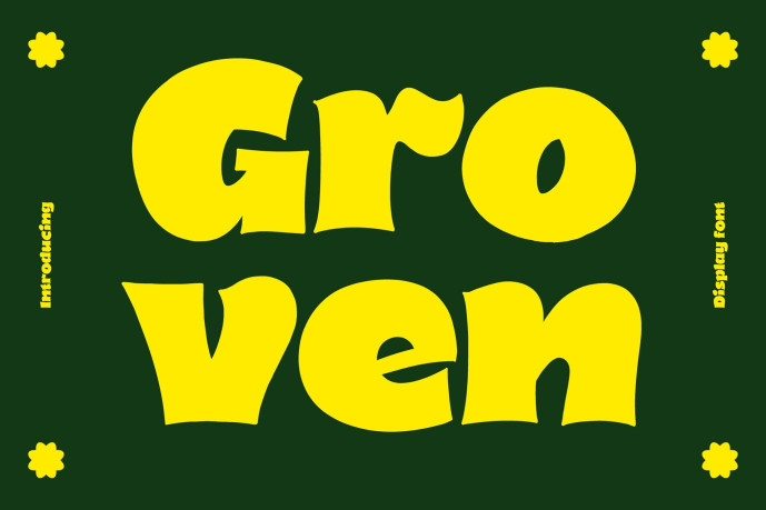 Groven – Funky Bold Font - Free Font