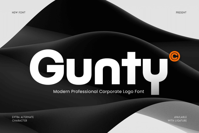 Gunty Font - Free Font