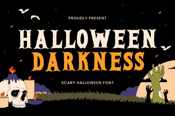 Halloween Darkness Font - Free Font