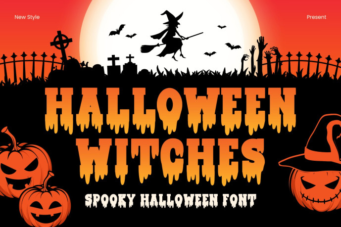 Halloween Witches Font - Free Font