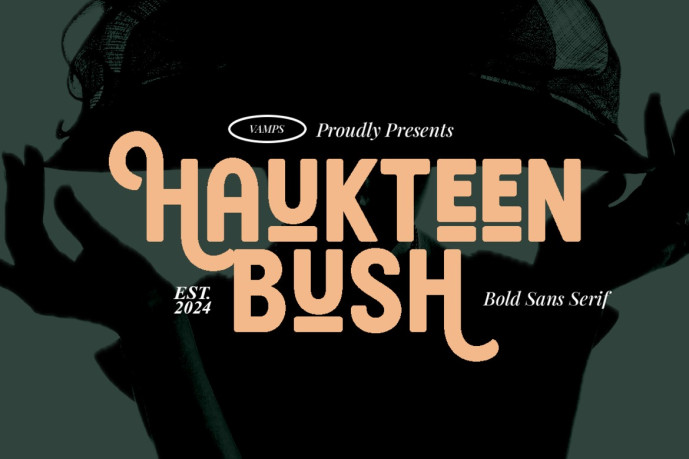 Haukteen Bush Font - Free Font