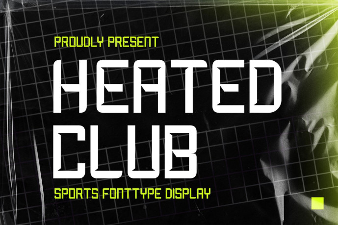 Heated Club Font - Free Font