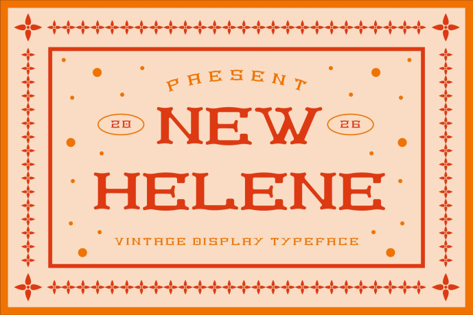 Helene - Retro Display Font - Free Font