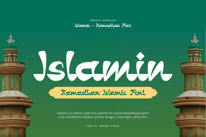 Islamin - Ramadan Font - Free Font