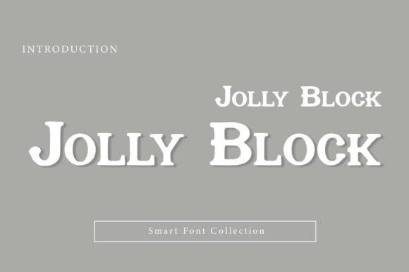Jolly Block Font - Free Font