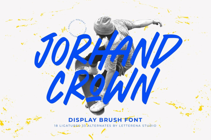 Jorhand Crown Script Font - Free Font