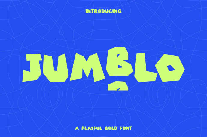 Jumblo – Playful Bold Display Font - Free Font