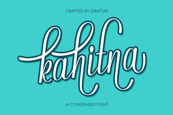 Kahitna Script Font - Free Font