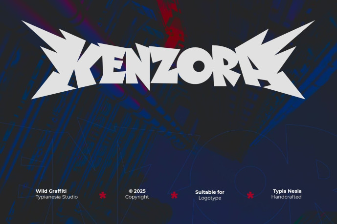 Kenzora Font - Free Font