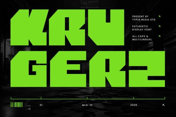 Krugerz Font - Free Font