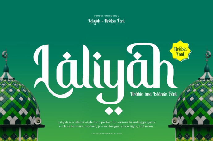 Laliyah - Arabic Ramadhan Font - Free Font