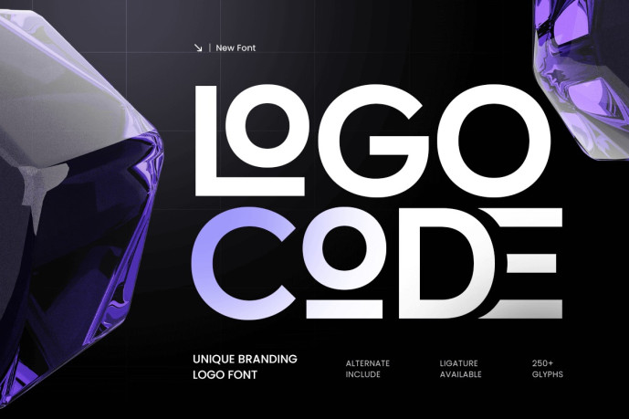 Logo Code Font - Free Font