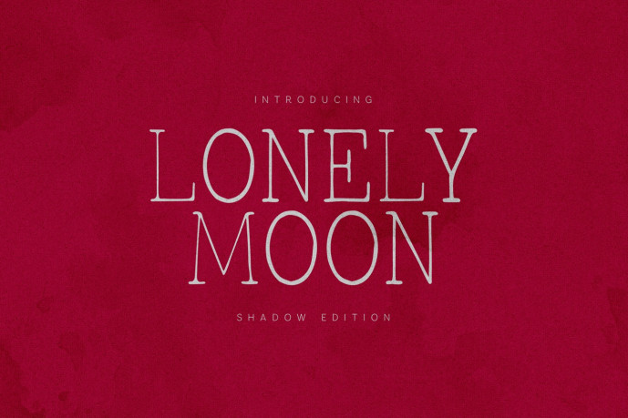 Lonely Moon Font - Free Font