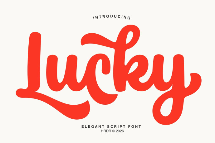 Lucky Script Font - Free Font