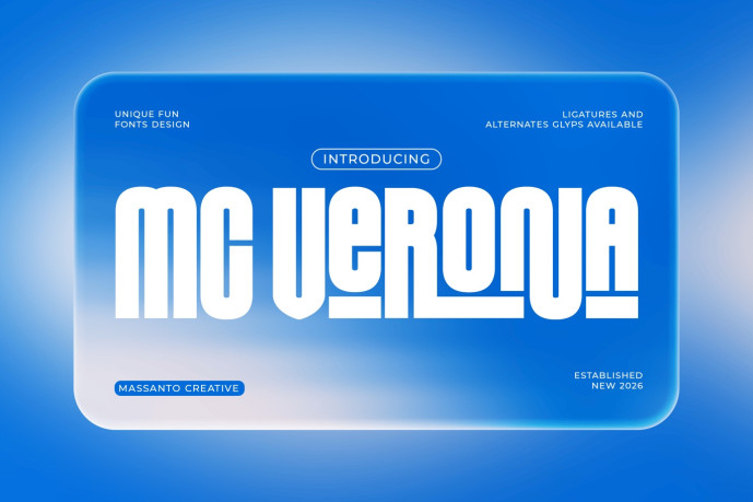 MC Verona Font - Free Font