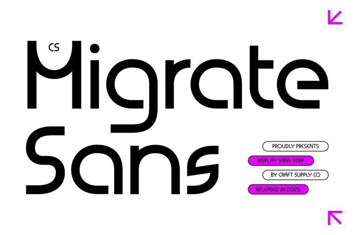 Migrate Font - Free Font