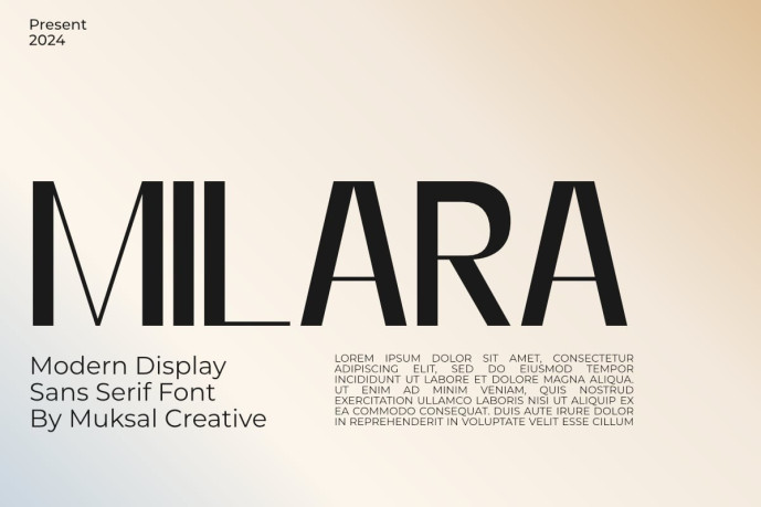 Milara Font - Free Font