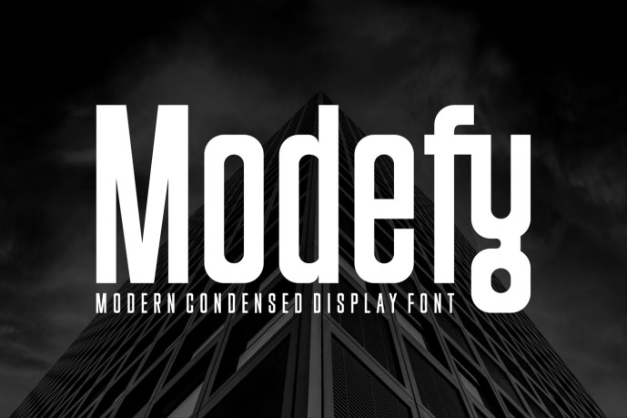 Modefy Font - Free Font