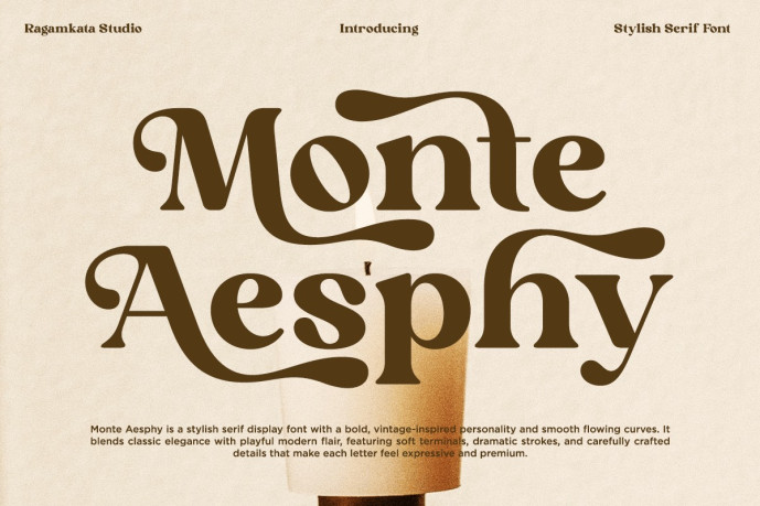 Monte Aesphy Font - Free Font