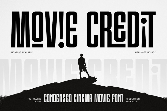 Movie Credit Font - Free Font