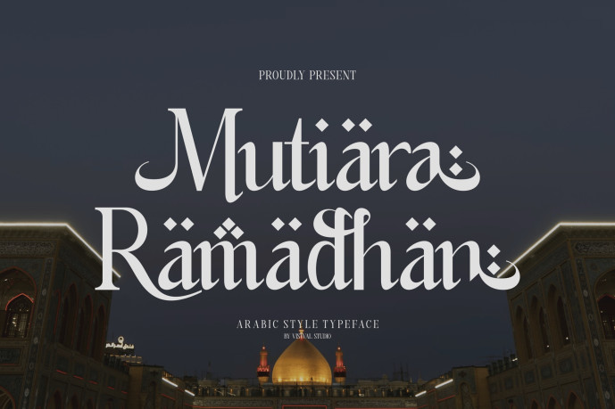Mutiara Ramadhan – Arabic Font - Free Font