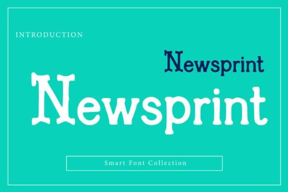 Newsprint Font - Free Font