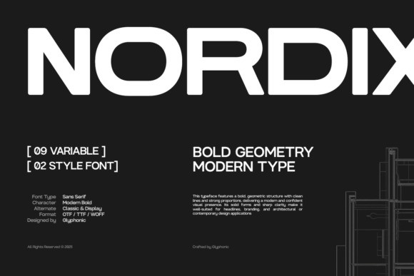Nordix Font - Free Font