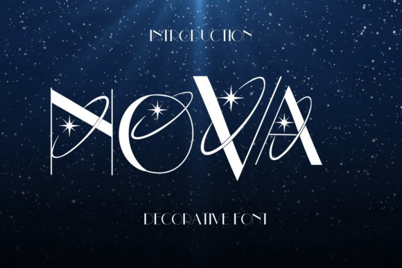 Nova Display Font - Free Font